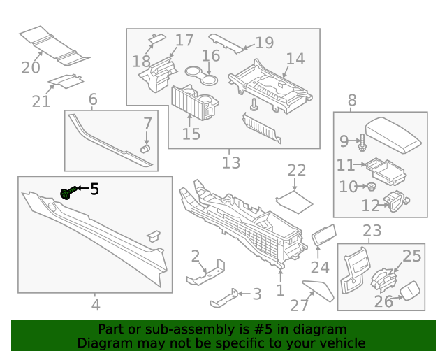 W714972-S300 - Trim Molding Clip - 2010-2021 Ford | Eastgate Ford Parts CA
