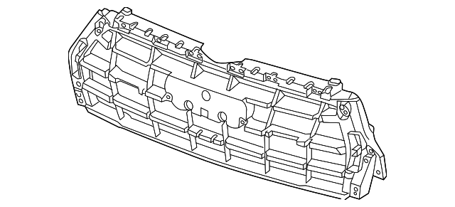 2018-2020 Audi SQ5 Grille Reinforcement 80A-853-692-A | AutoNationParts.com