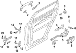 Hyundai Santa Fe Door Handles | World OEM Parts Hyundai