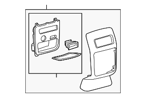 2020-2022 Lexus Rear Panel 58903-0E110-C0 | OEM Parts Online