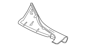 2016-2019 Lexus Finish Panel 55432-0E210-E0 | OEM Parts Online