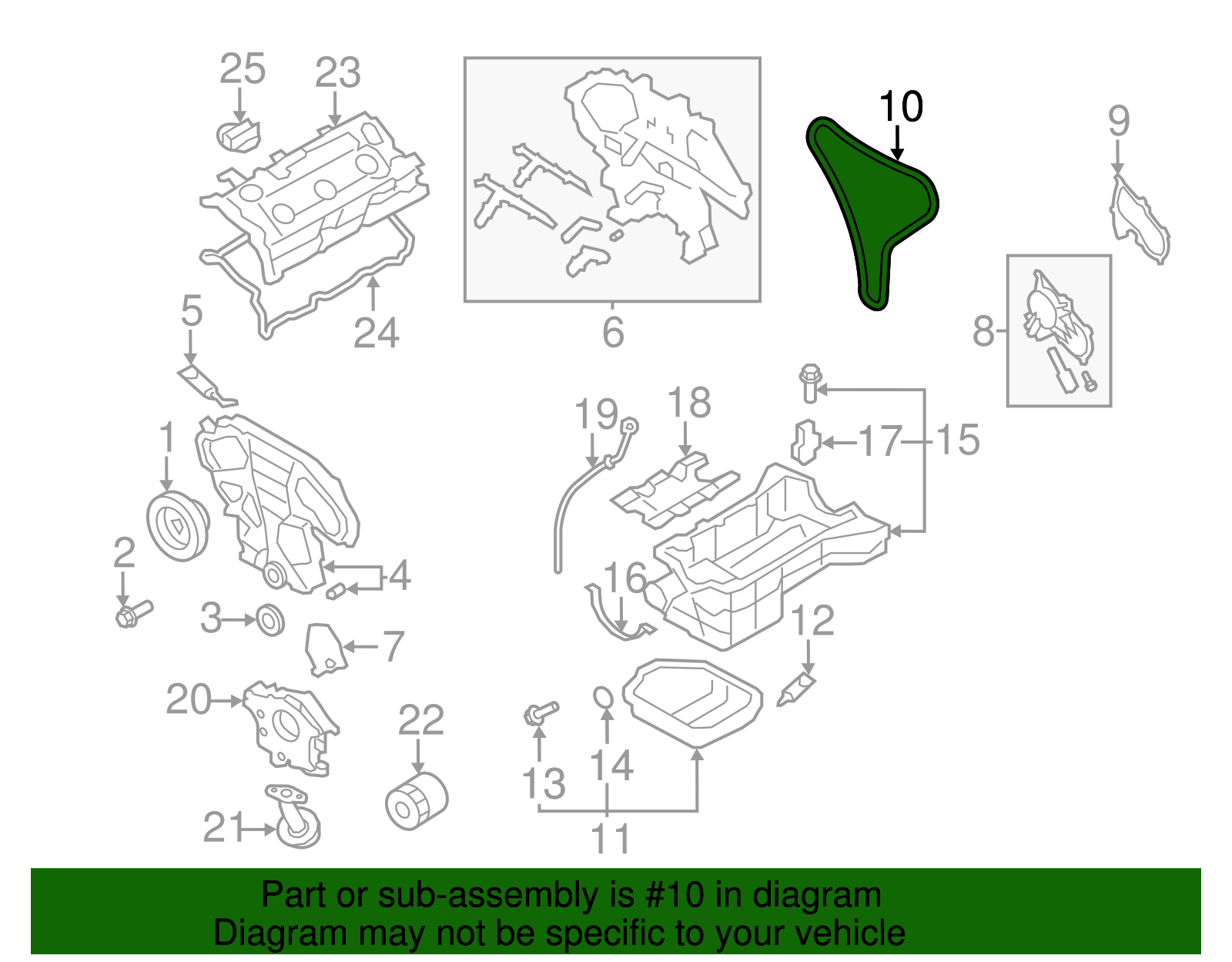 2015-2017 Nissan Quest Timing Chain 13028-4AY0A | Nissan RVA