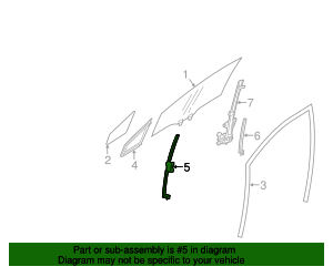 61240FL0109P - Front Guide 2018-2023 Subaru Crosstrek | Subaru Factory ...