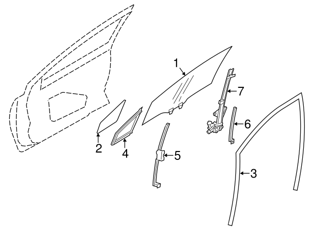 61240FL0109P - Front Guide - 2018-2023 Subaru Crosstrek | Subaru Parts Guys