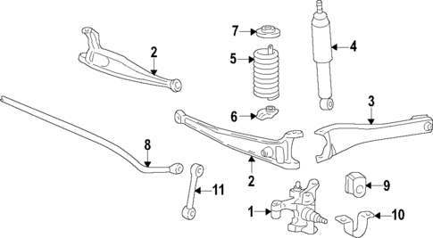 Front Suspension for 2011 Ford F-350 Super Duty | TascaParts.com