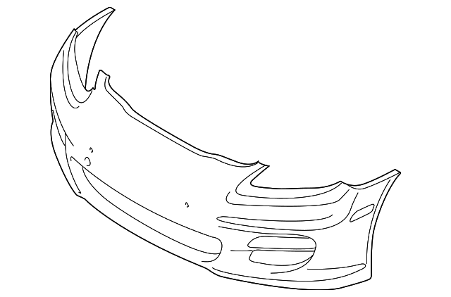 2010-2013 Porsche Panamera Bumper Cover 970-505-911-44 | Sunset Porsche ...