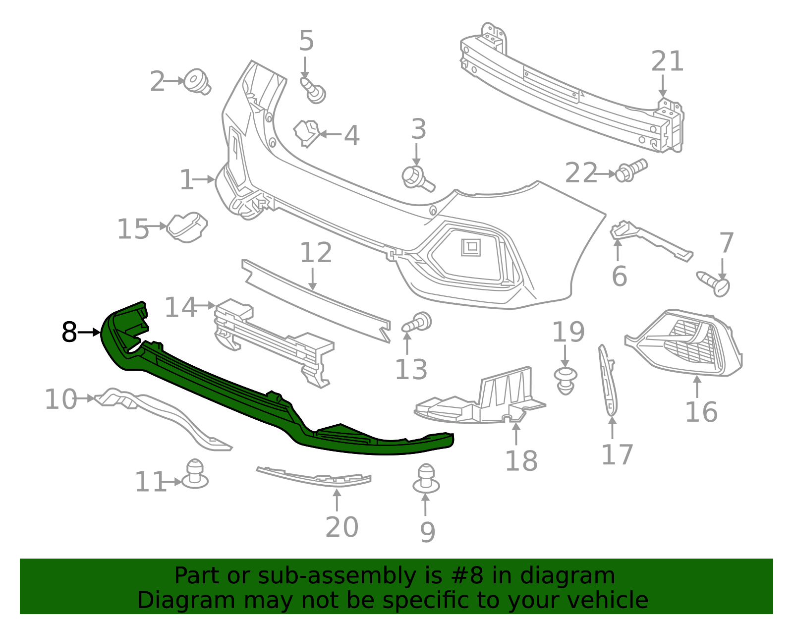 71502-TGG-A00 - Lower Cover 2017-2021 Honda Civic | Honda Parts Online