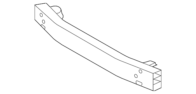 52021-48010 - Impact Bar - 2008-2010 Toyota Highlander | OEM Genuine ...