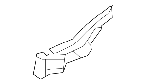 2012-2017 Buick Verano Passenger Side Hood Side Seal 13293444 ...