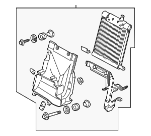 2010-2012 Land Rover Range Rover Radiator Assembly LR011466 | OEM Parts ...