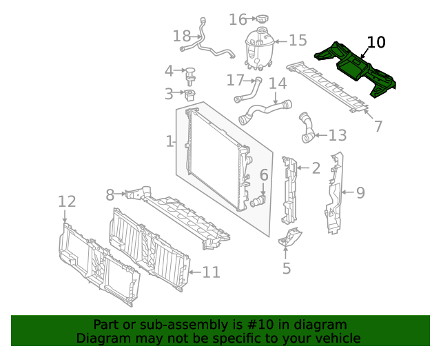 2021-2023 Mercedes-Benz Air Inlet Duct 223-505-26-00 | MB OEM Parts