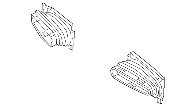 177-090-31-82 - Air Duct 2018-2021 Mercedes-Benz | Mercedes-Benz USA Parts