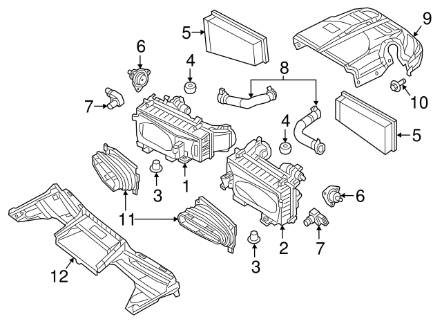 177-090-03-01 - Air Cleaner Assembly 2018-2021 Mercedes-Benz | Mercedes ...