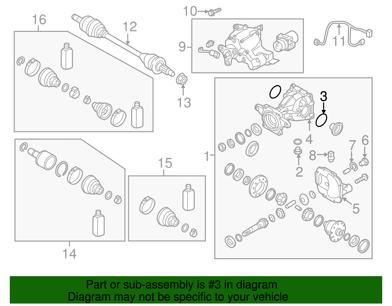 53068-39200 - Axle Seal - 2005-2021 Hyundai | World OEM Parts Hyundai