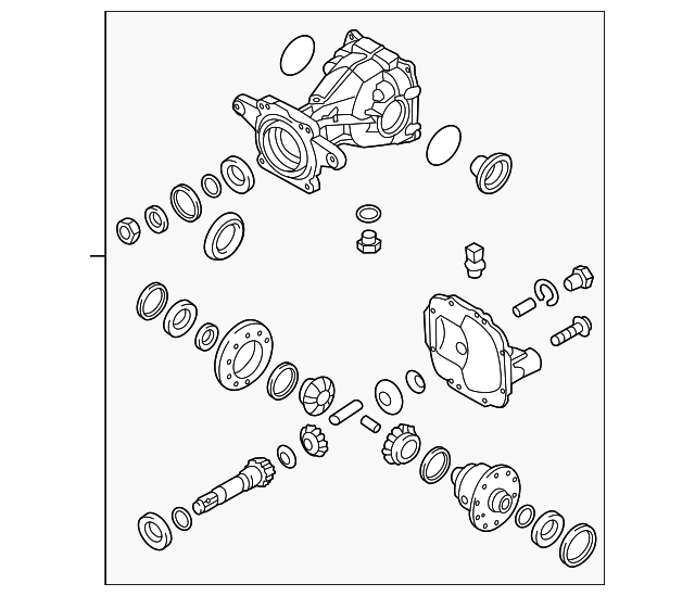 2013-2016 Hyundai Differential Assembly 53000-3B500 | OEM Parts Online