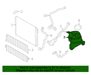 2019-2024 BMW Expansion tank 17-13-8-610-653 | AutoNationParts.com