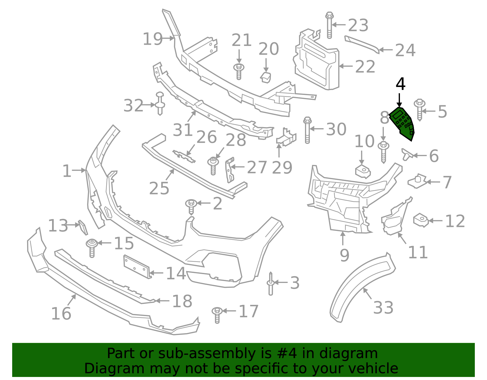 51117421850 - 2019-2025 BMW X5 Bracket (51-11-7-421-850) | Parts ...