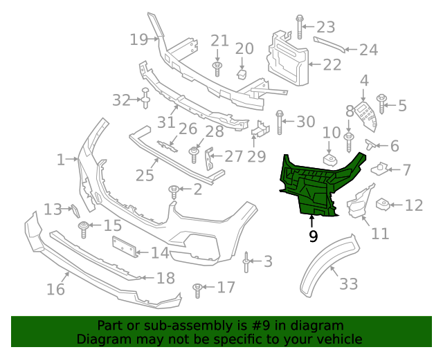 51117421819 - 2019-2023 BMW X5 Mount Bracket (51-11-7-421-819) | BMW of ...