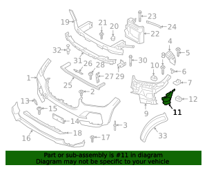 51-11-7-421-874 - Duct 2019-2023 BMW X5 | Best BMW Parts