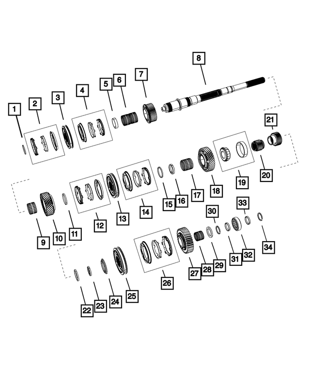 2013-2022 Mopar Fifth Gear 68211568AA | Mopar Estores