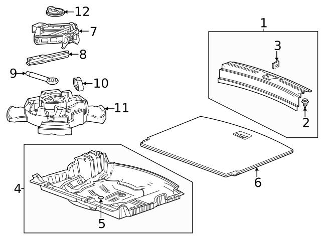 2020-2022 Buick Encore GX Jack 42743996 GM | GMPartsDirect.com