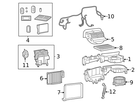 Condenser, Compressor & Lines for 2018 Chrysler Pacifica | TascaParts.com