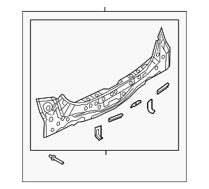 2014-2018 Mazda 3 Rear Panel Assembly B4YA-70-75ZA | RealMazdaParts.com