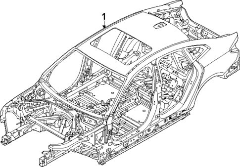 Body Shell for 2022 BMW i4 | BMW of South Atlanta Parts
