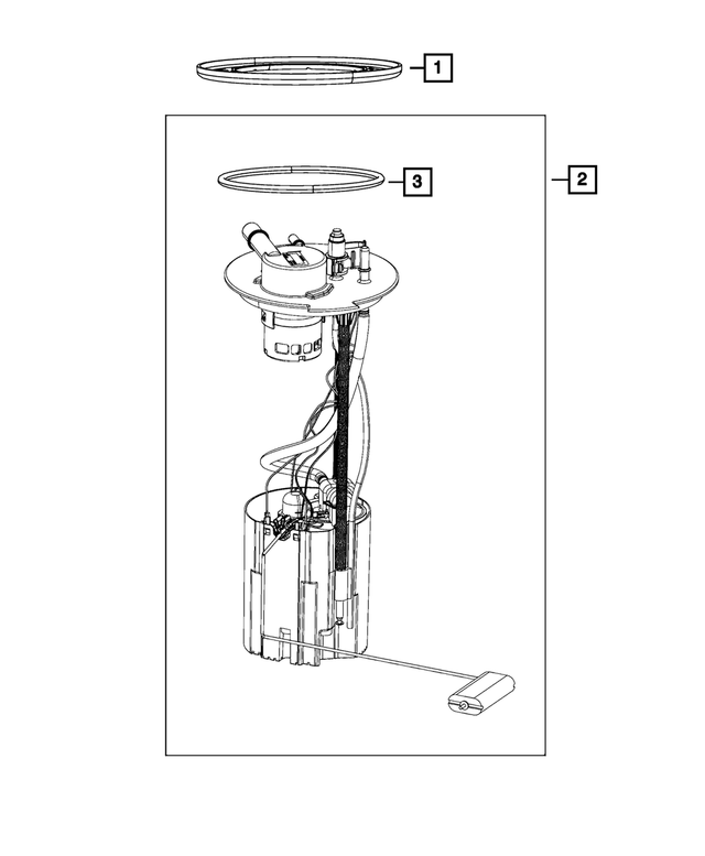 2014-2018 Ram Fuel Pump/Level Unit Module Kit 68642865AB | Mopar eStore
