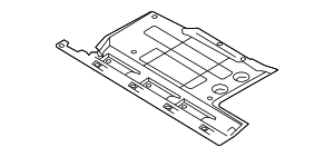 2009-2017 Audi Center Shield 8R0-825-208-E | Audi USA Parts