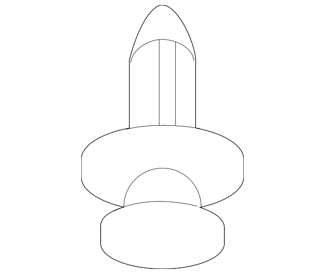 8E0-825-267 - Stone Guard Rivet 2008-2024 Audi | Audi OEM Parts