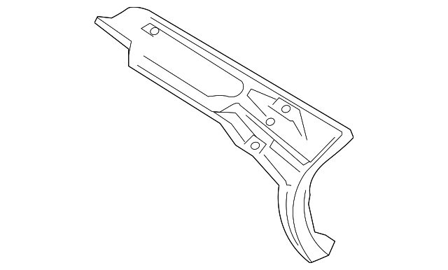 2009-2017 Audi Rear Shield 8R0-825-213-A | OEM Parts Online