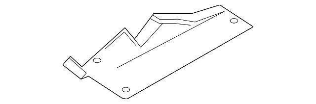 8R0-825-202-A - Front Shield 2009-2017 Audi | Audi OEM Parts