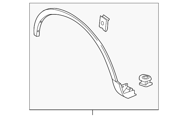 FA1Z-16038-AA - Molding 2016-2023 Lincoln | Big 3 Auto Parts