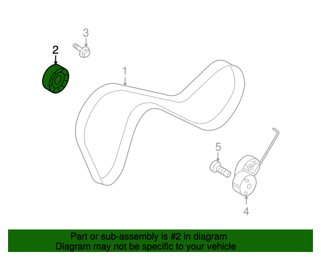 31401193 - Accessory Drive Belt Idler Pulley 2007-2016 Volvo ...