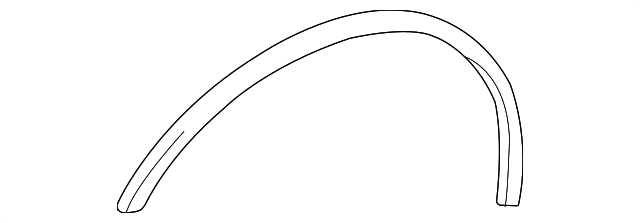 1998-2004 Toyota Tacoma Pad, Rear Wheel Opening Extension, No. 1 75696 ...