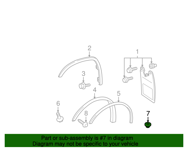 90080-18065 - Flare Nut - 1998-2018 Toyota | OEM Genuine Toyota Parts