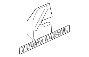 2013-2018 Ram Nameplate 68149701AB | Mopar Parts Canada