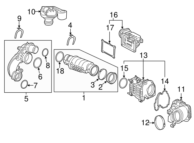 2017-2021 Volvo Air Pipe O-Ring 31657726 | TascaParts.com