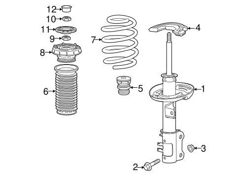 Struts & Components for 2020 Buick Encore | GM Parts Warehouse