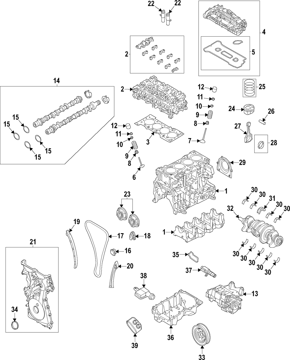 2022-2024 Ford Thrust Bearing P2GZ-6337-F | Ford OEM Parts Online
