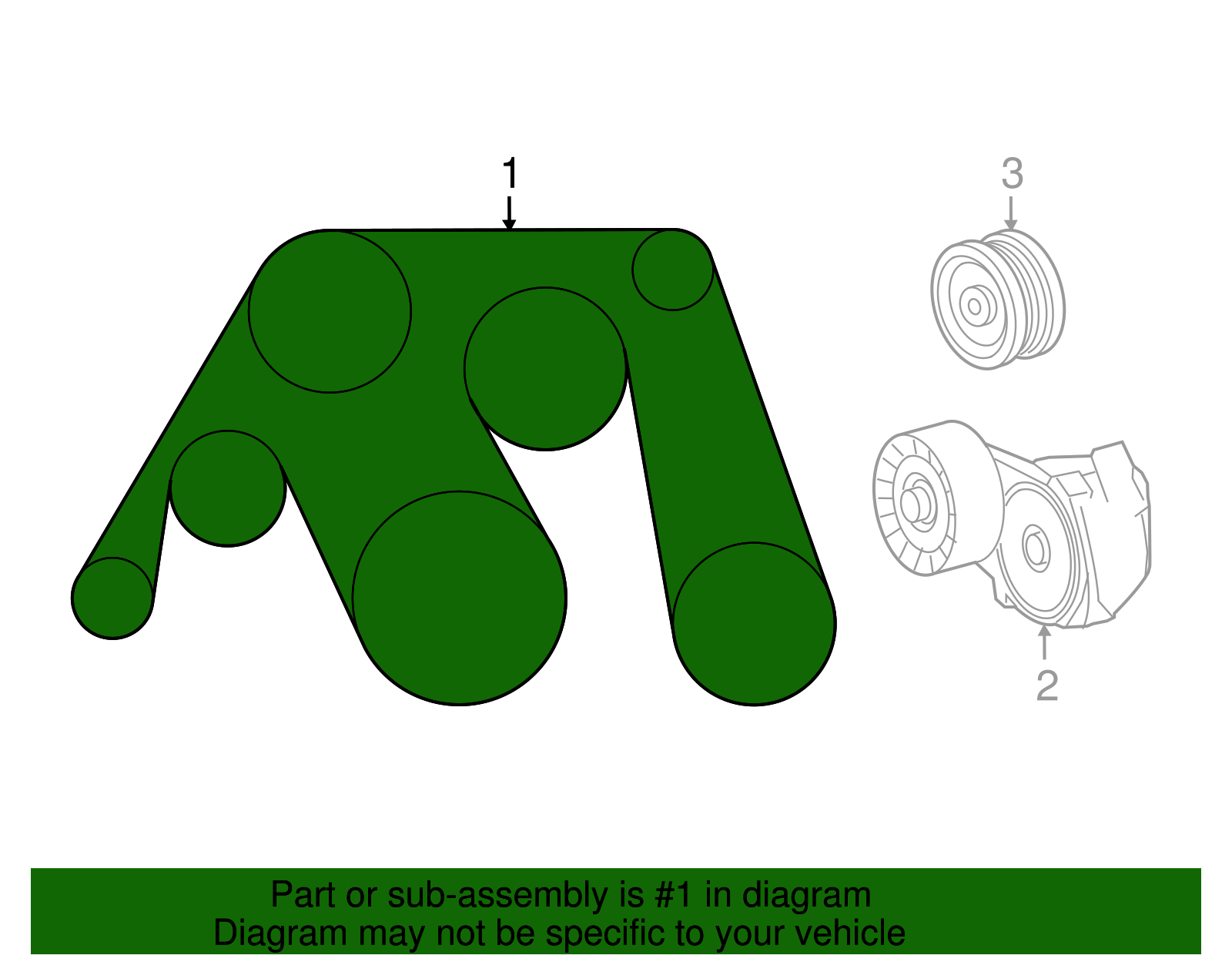 90916-02632 - 2008-2024 Lexus - Serpentine Belt | My L Parts
