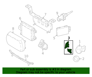 2022-2023 BMW Park Sensor Mount Kit 51-11-5-A45-E23 | AutoNationParts.com