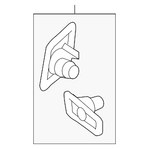 Genuine BMW 51-11-5-A45-E23 | Park Sensor Mount Kit | FREE Shipping on ...
