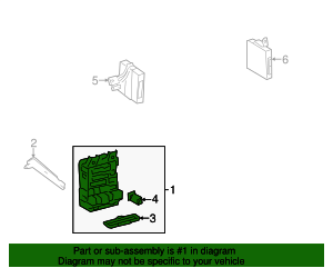 2011-2012 Toyota Avalon Junction Block 82730-07053 | Toyota Parts Center