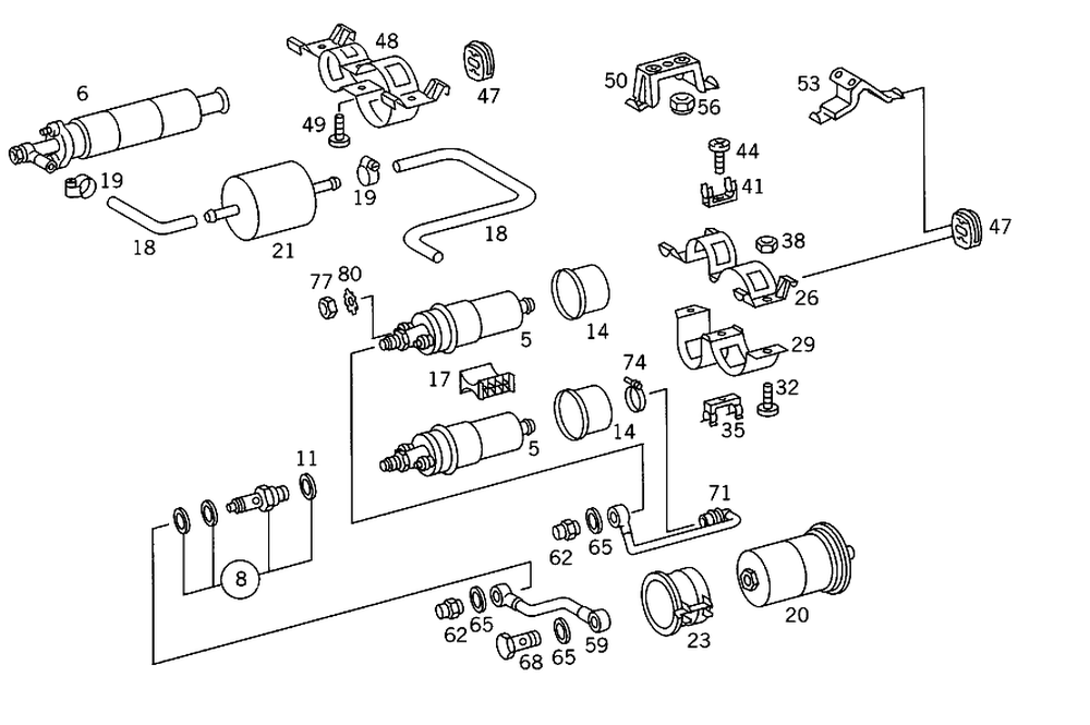 Fuel Filter - Part #002-477-27-01 | Mercedes Parts Center