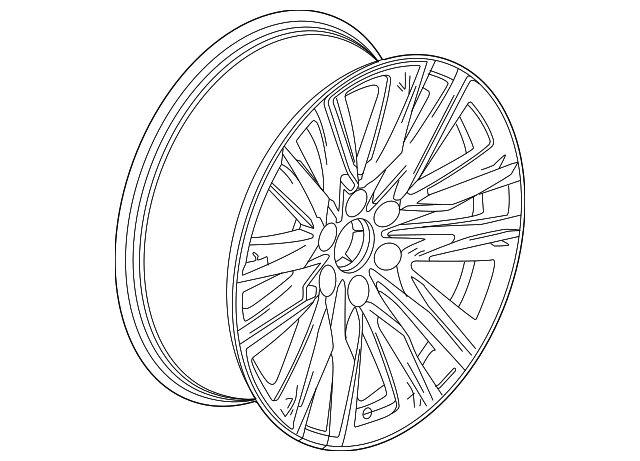 2021-2022 Cadillac F Wheel 23376239 | GMPartsDirect.com