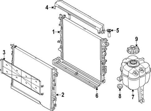 Radiator & Components for 2024 BMW i5 | BMW of South Atlanta Parts