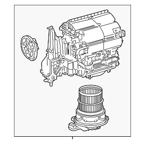 2019-2021 Lexus Blower Assembly 87130-06410 | OEM Parts Online