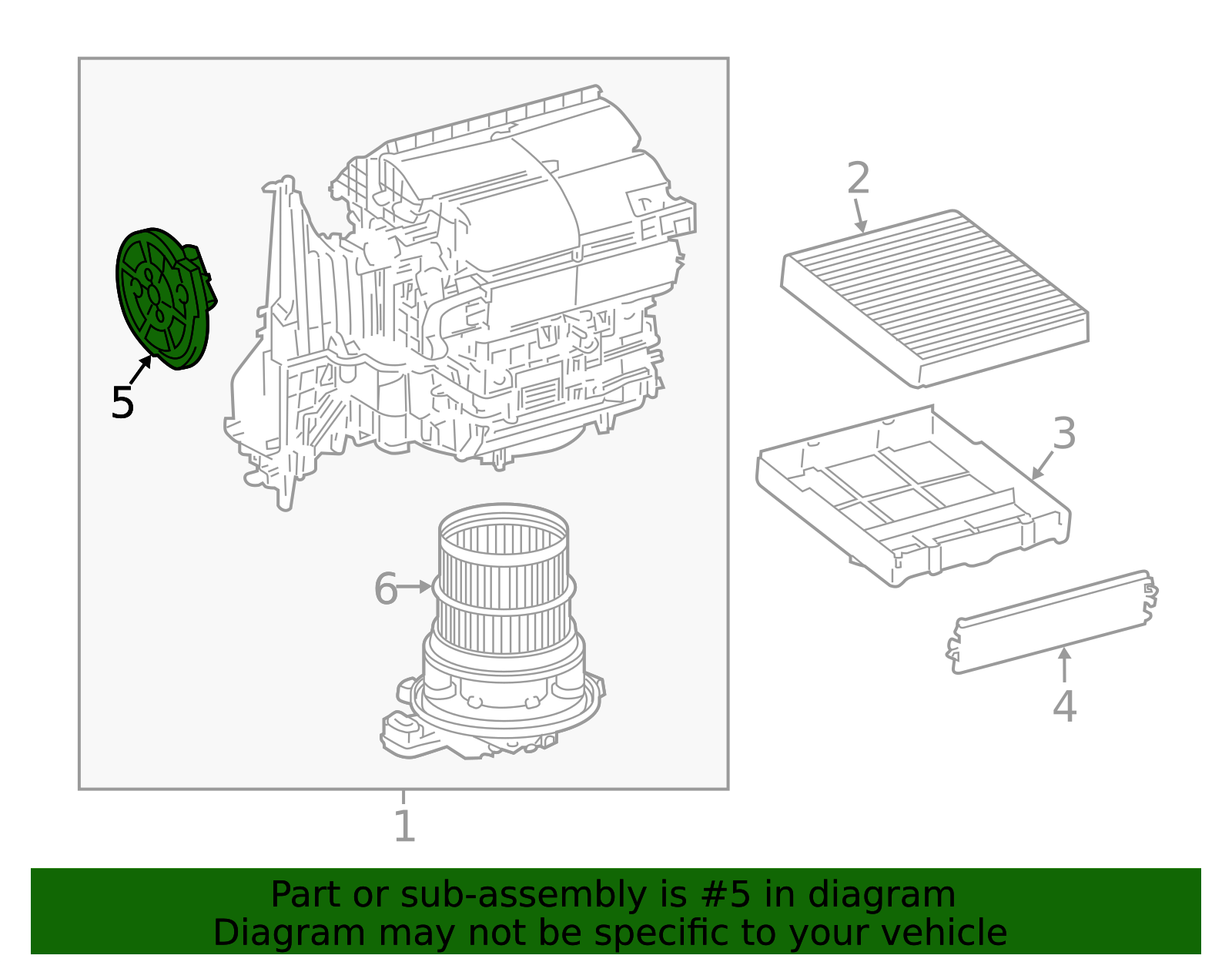 87106-0E130 - High-Quality HVAC Blend Door Actuator for 2016-2025 Lexus ...